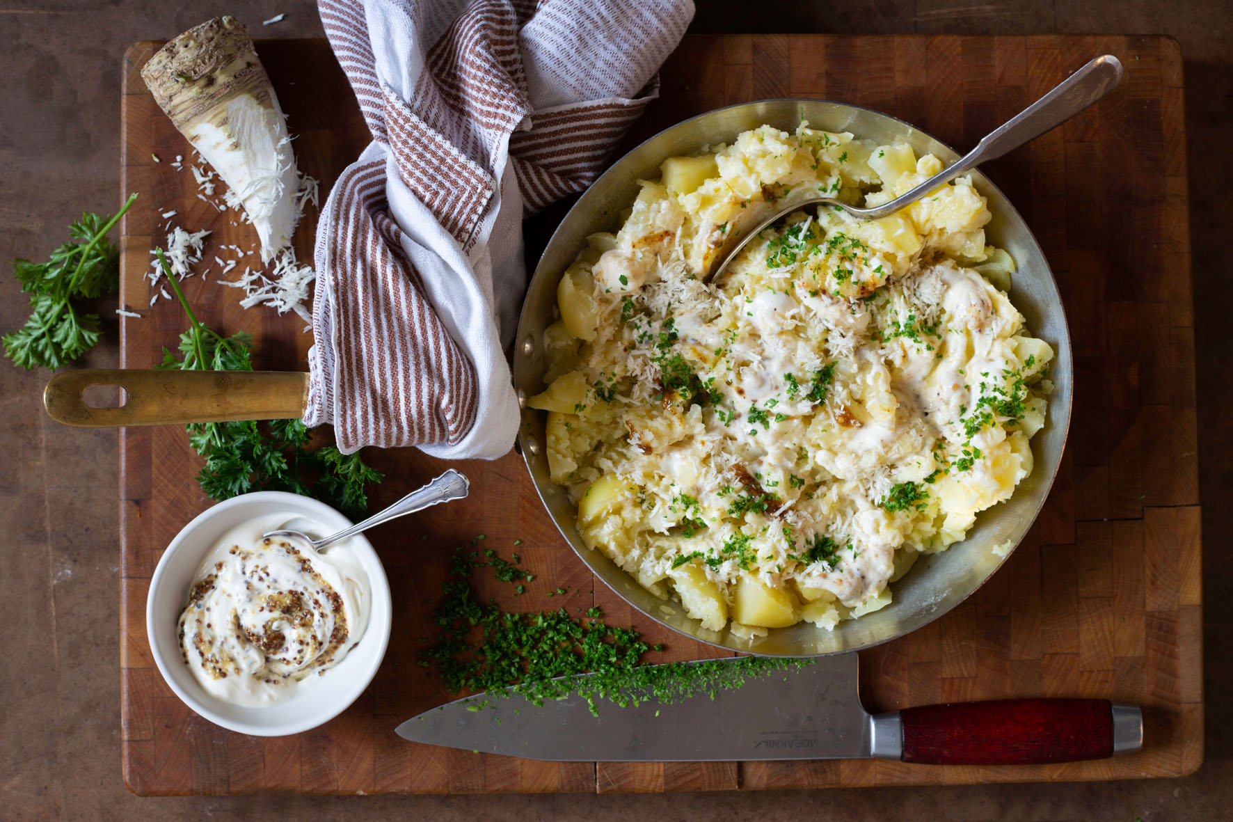Skog till bord | Katarina Ekeström | Potatisstomp med pepparrot och ...