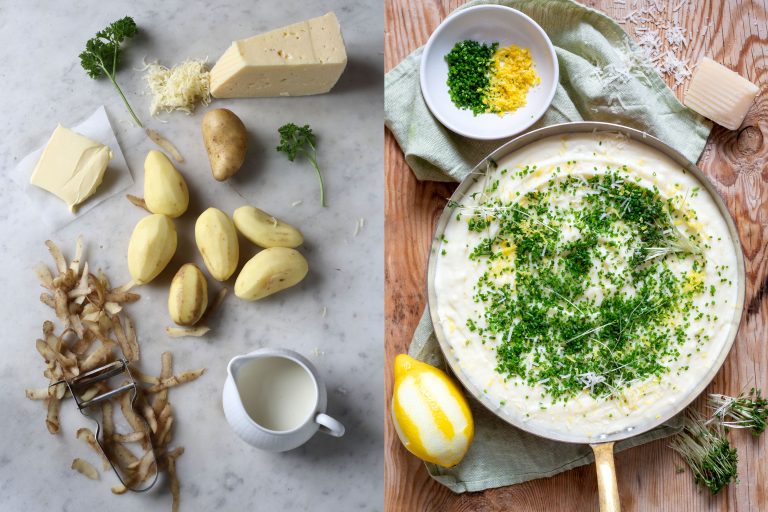 Skog till bord | Katarina Ekeström | Ost- och citrondoftande potatismos ...